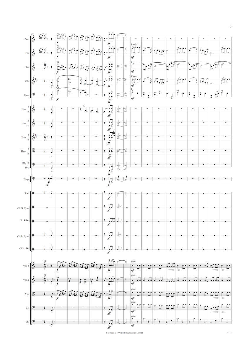 Li Huanzhi: Spring Festival Overture – sheet music
