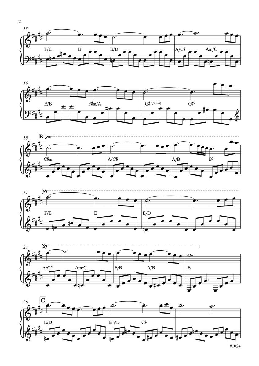 Peter Breiner: Snowfall Song - Piano Sheet Music